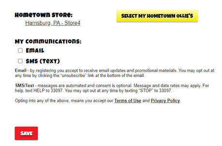 How Do I Change My Preferred Store? – Customer Home Page